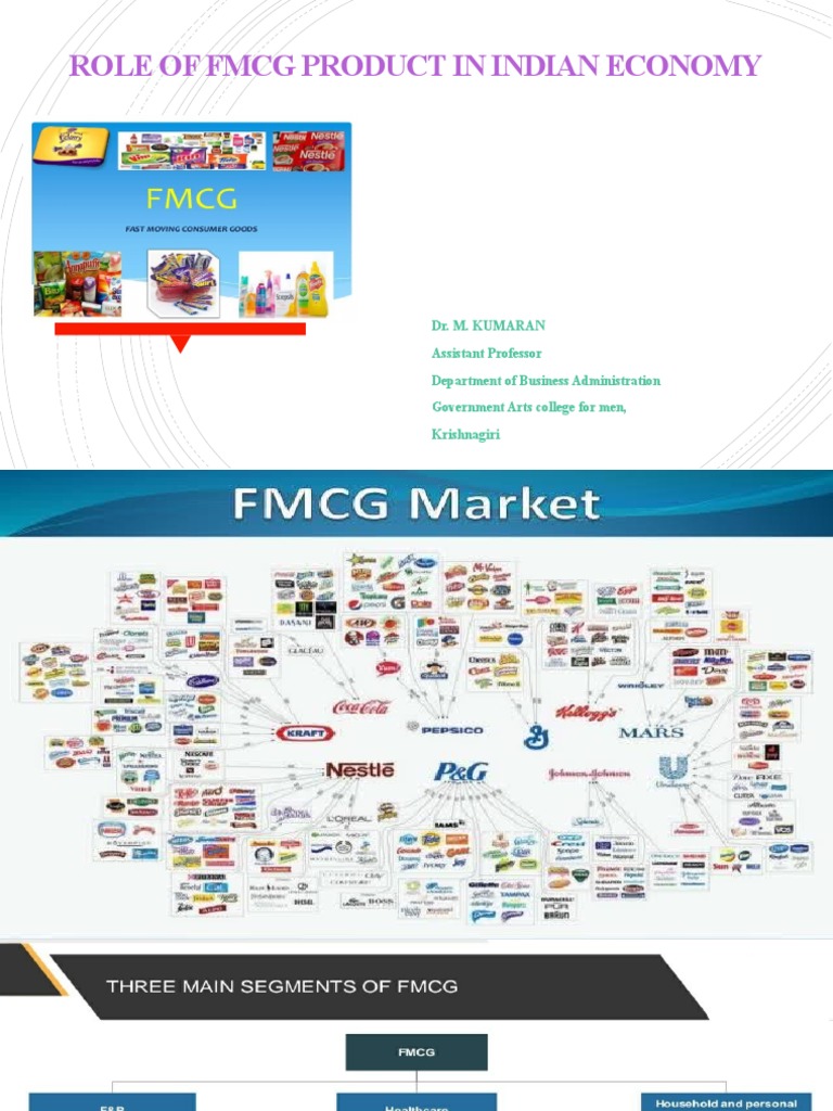 Role of FMCG Products | PDF