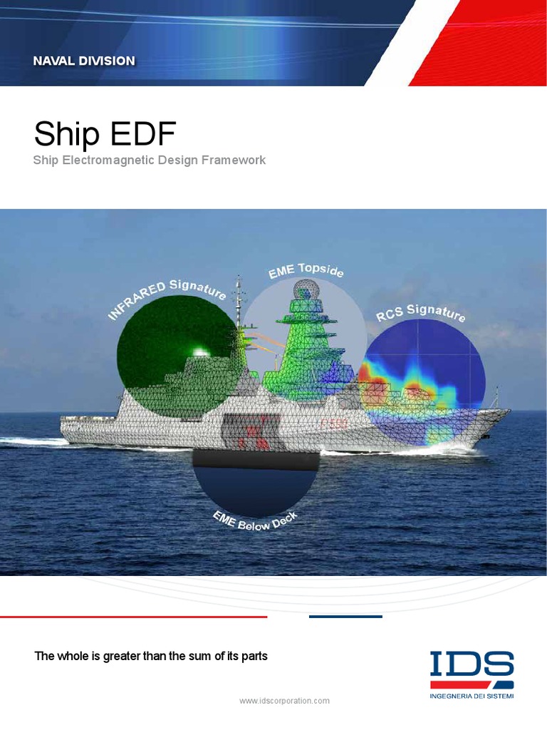 Ship EDF Brochure | PDF | Radar | Ships
