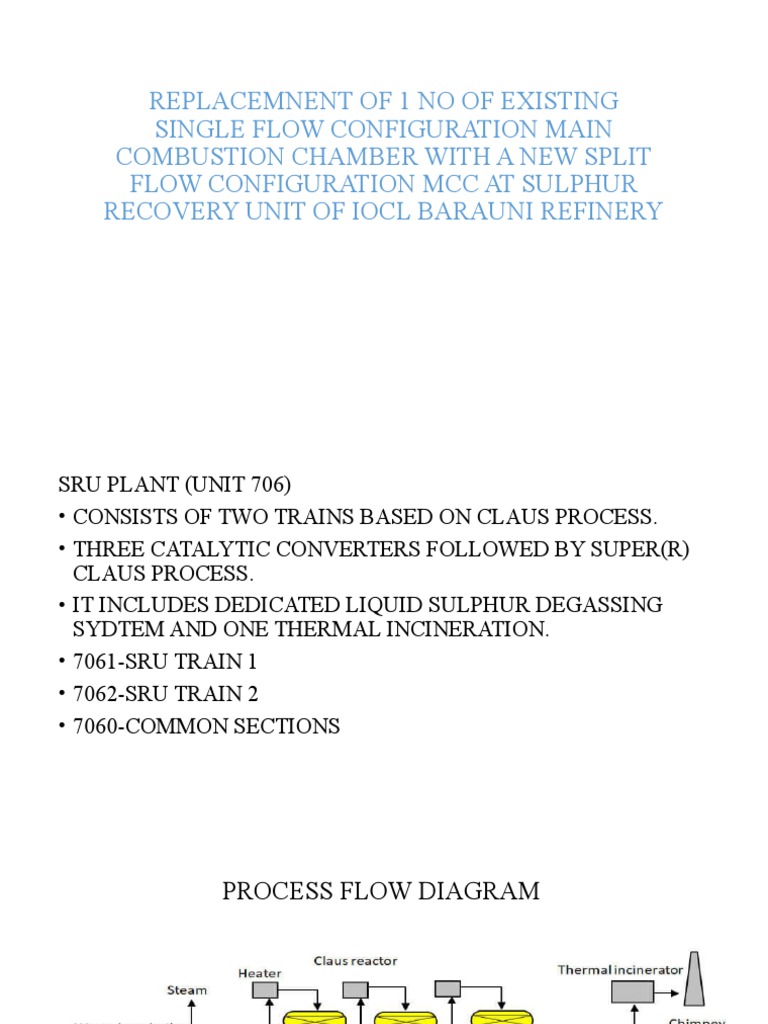 Main Combustion Chamber | PDF | Refractory | Sulfuric Acid