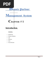 Beauty Parlour Management System | PDF | Php | Databases