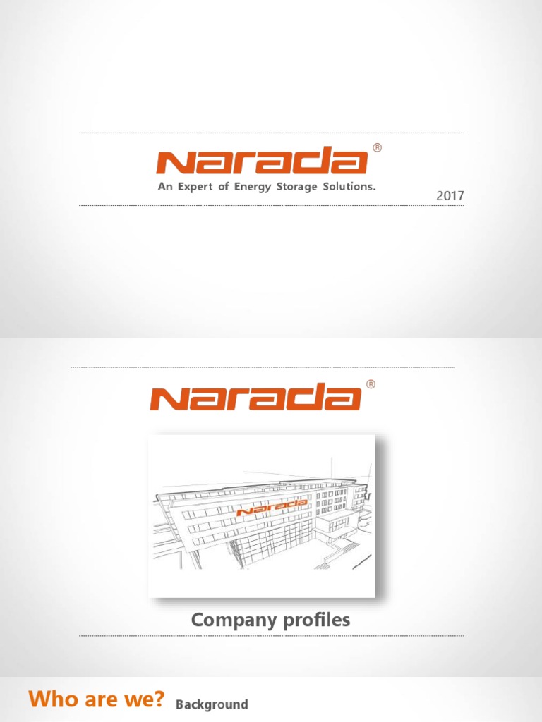 Narada Energy Storage Solutions Overview | PDF | Energy Storage | Wind ...