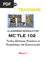 What Is TLE and Its Importance | PDF | Learning | Cognition
