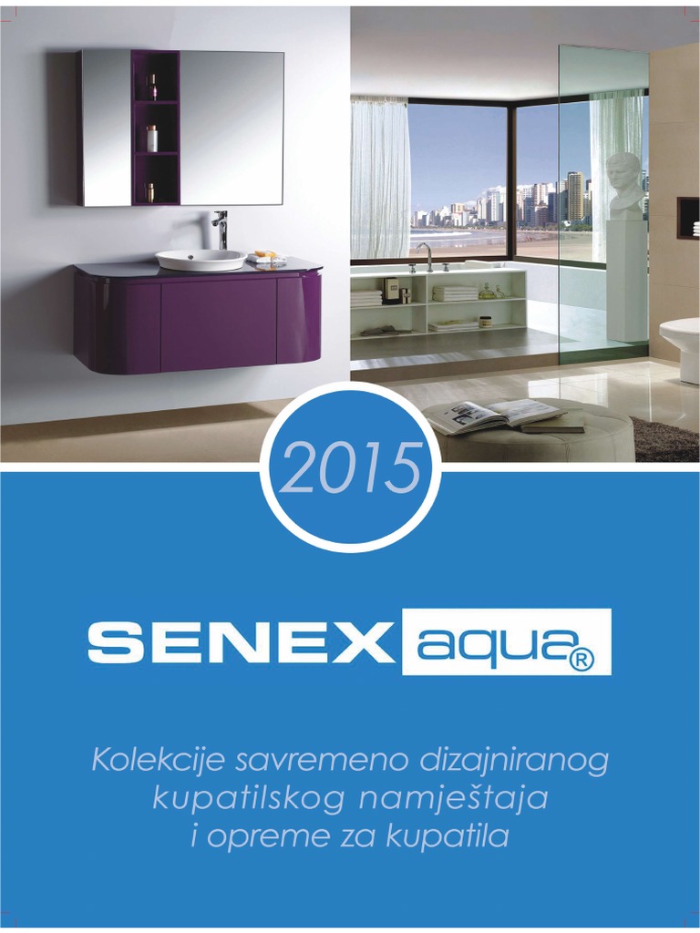 Katalog Kupatilskog Namjestaja I Opreme Senex Aqua 2015 | PDF