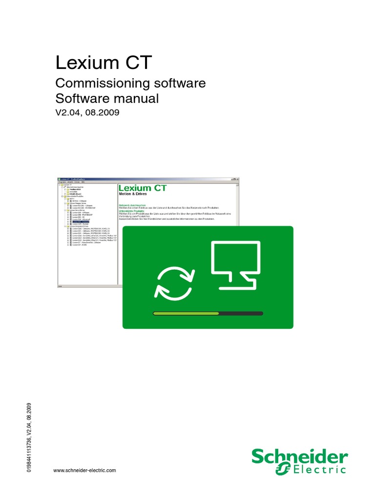 Commissioning Software Lexium CT - 3 MB - BERGER - POSITEC | PDF ...
