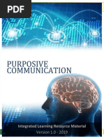 Purposive Communication | PDF | Nonverbal Communication | Communication