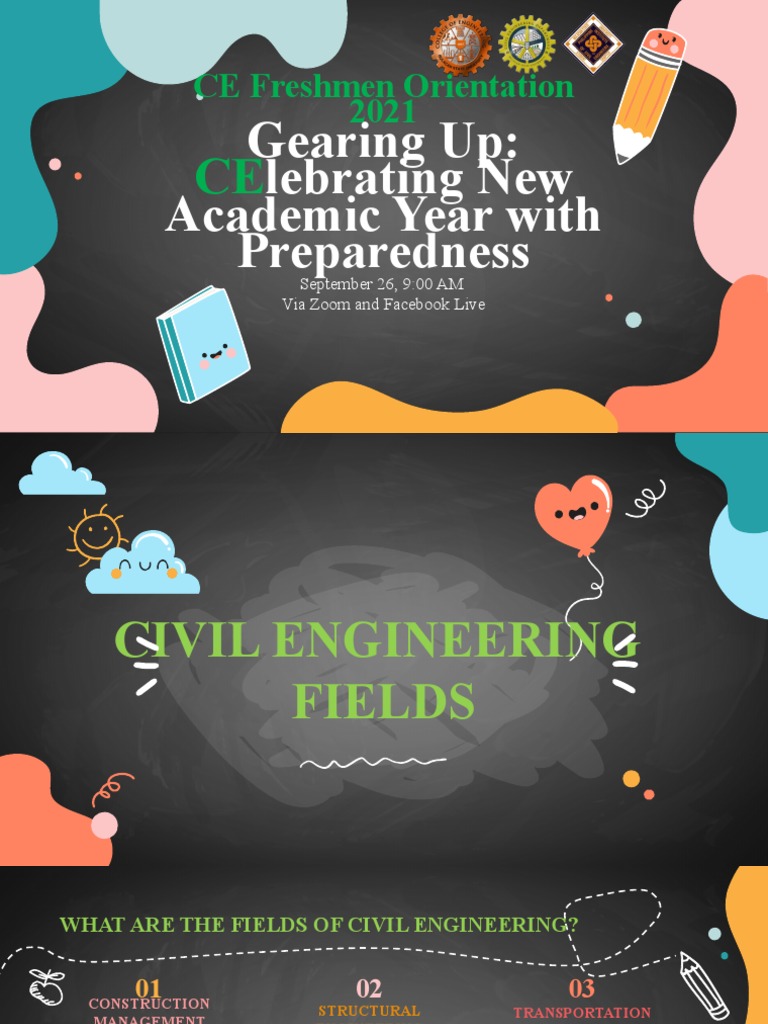 Gearing Up: Lebrating New Academic Year With Preparedness: CE Freshmen ...