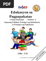 EsP 9 MODULE 2 | PDF