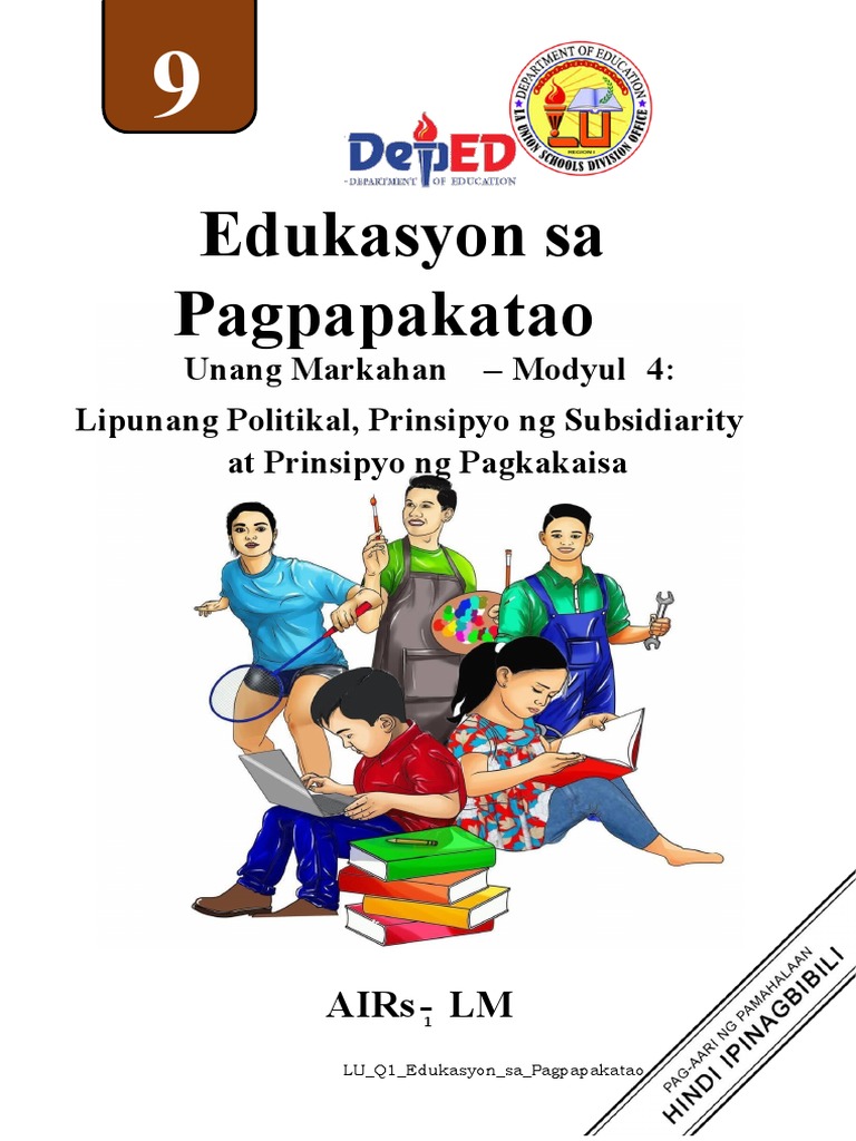 Q1-EsP 9 Module 4 | PDF