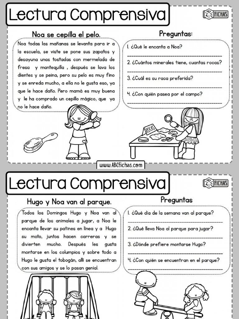 Lectura Comprensiva | PDF