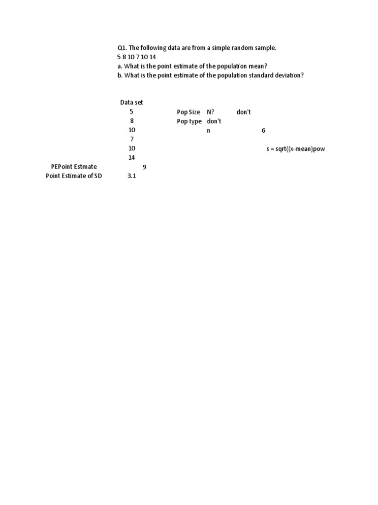 Session - 8 Problem Set Solution - PK | PDF | Standard Error | Standard Deviation