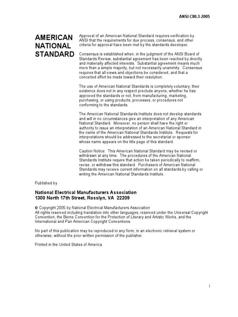 Ansi c803 | PDF | Pipe (Fluid Conveyance) | Building Materials