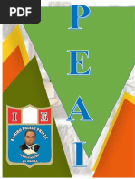 Ficha Resumen Del PEAI | PDF | Entorno natural