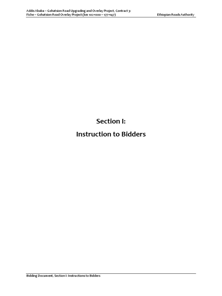 Section - 1 - Instructions To Bidders | PDF | Prices | Guarantee