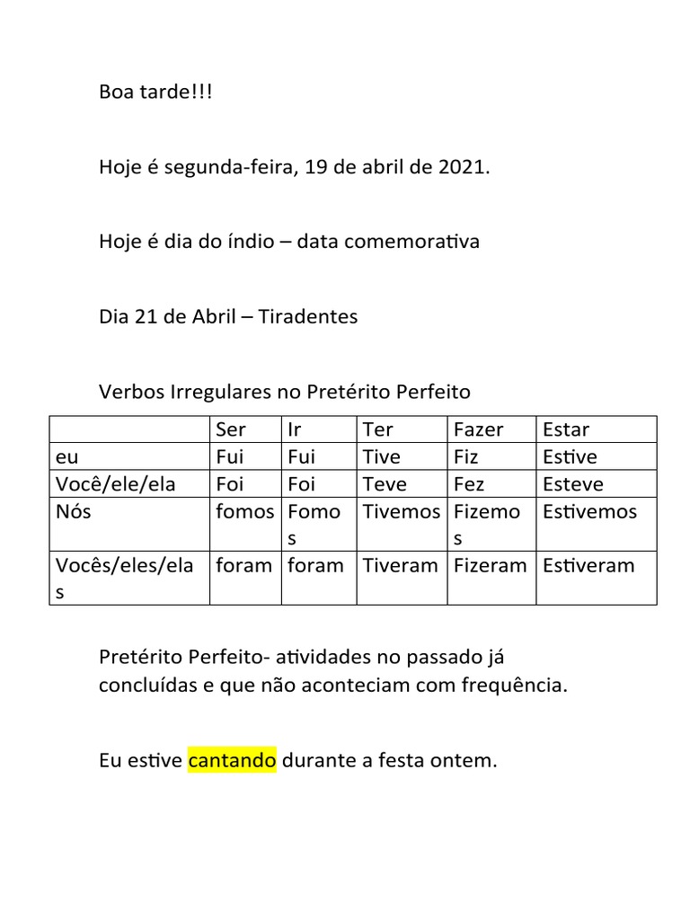 Verbos - Querer-Poder e Dar | PDF