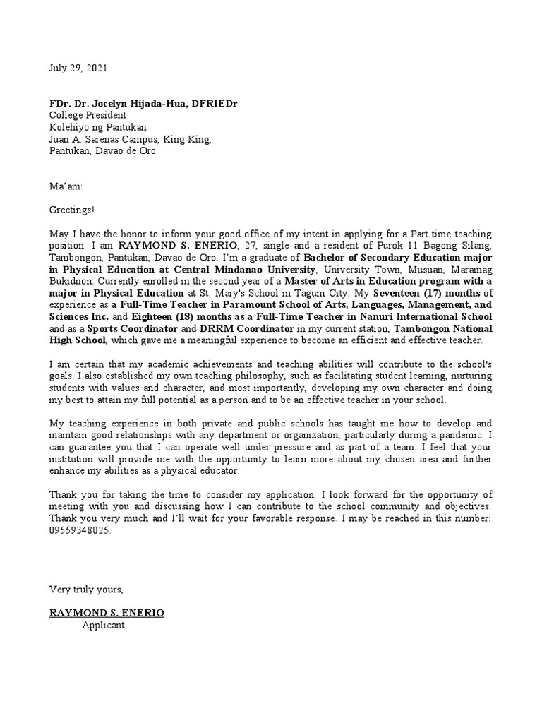 KNP Application Form 1 | PDF