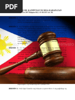 Bill of Rights Tagalog | PDF