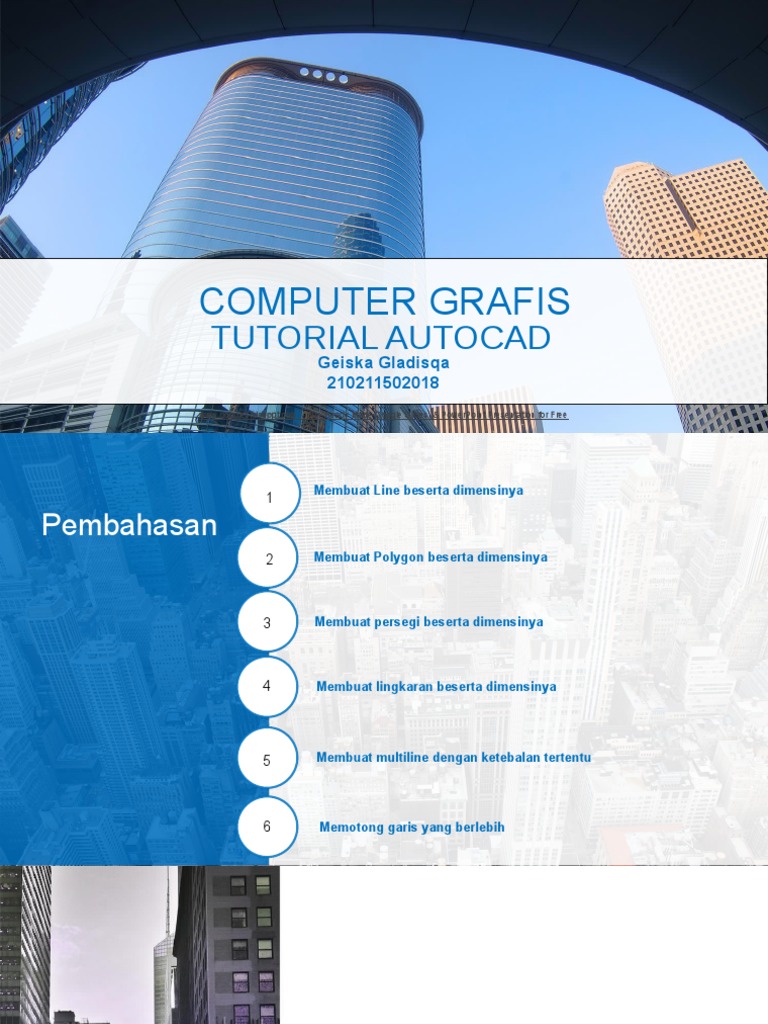 Computer Grafis: Tutorial Autocad | PDF | Microsoft Power Point ...
