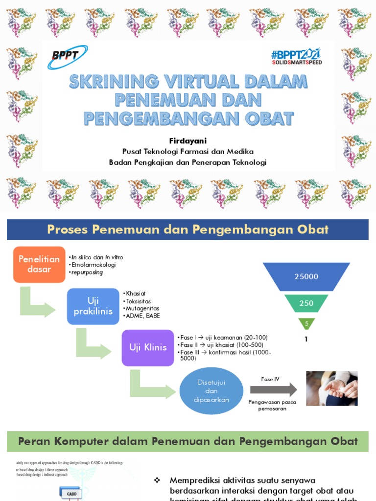 Skrining Virtual Dalam Penemuan Dan Pengembangan Obat | PDF