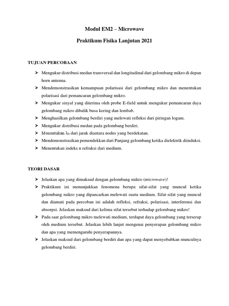 Modul EM - 2 | PDF | Sains & Matematika