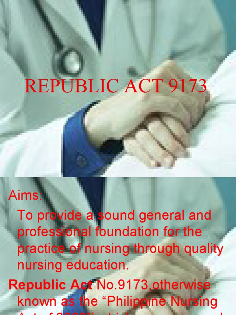 Republic-Act-9173 | PDF | Nursing | Licensure