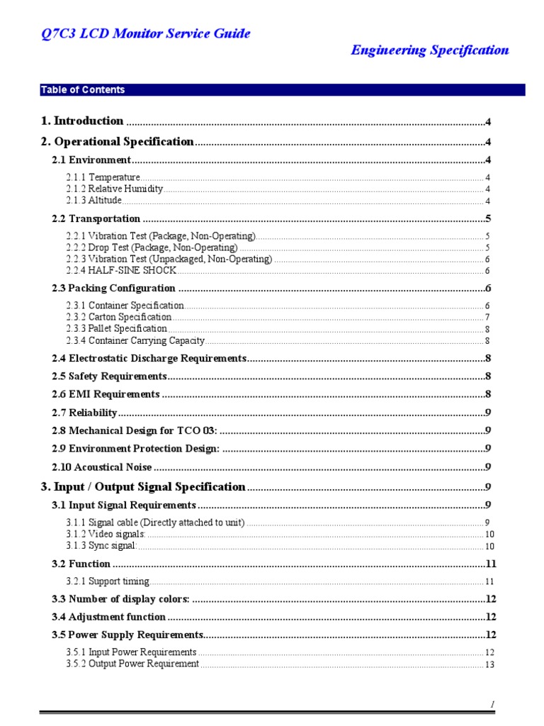 Benq q7c3 fp767 (ET) | PDF | Computer Monitor | Display Resolution