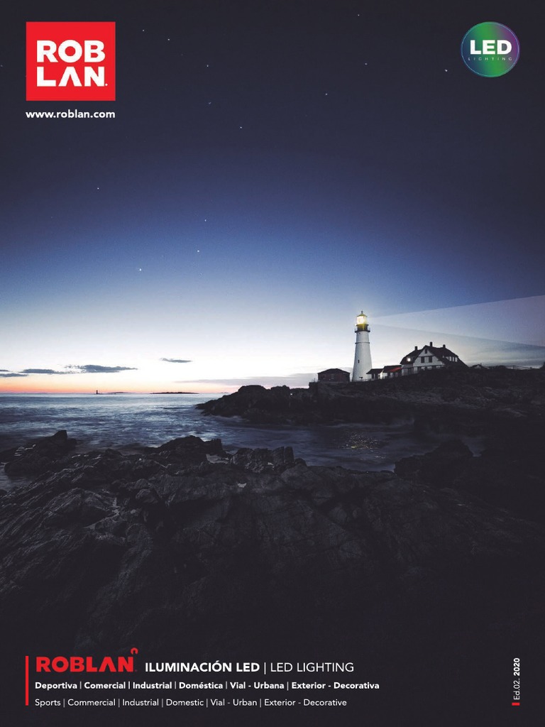 Catálogo de Iluminación LED Roblan | PDF