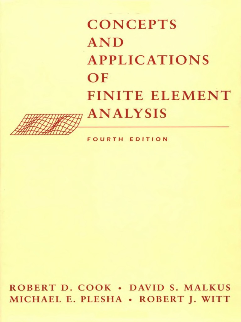 Robert D. Cook, David S. Malkus, Michael E. Plesha, Robert J. Witt ...