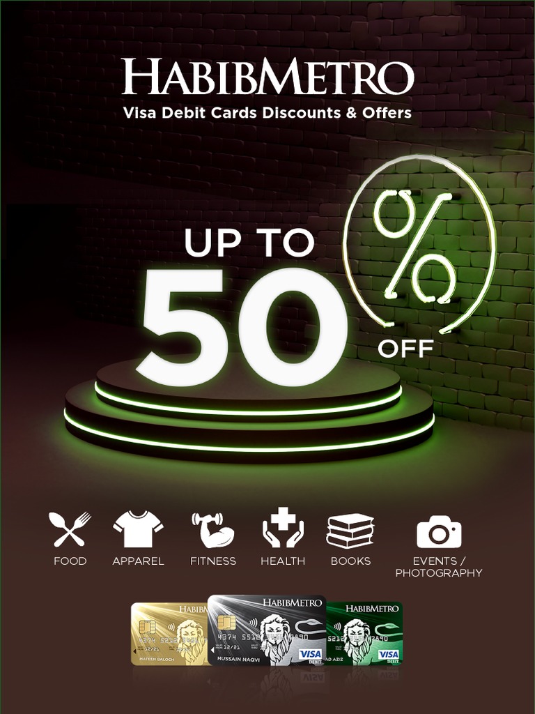 Visa Debit Cards Discounts & Offers: Food Apparel Fitness Health Books ...