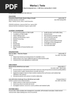 UF Resume-Examples | PDF | Editing | Supply Chain