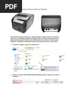Instalación Impresora Honeywell PC42T | PDF | Impresora (Computación) | USB