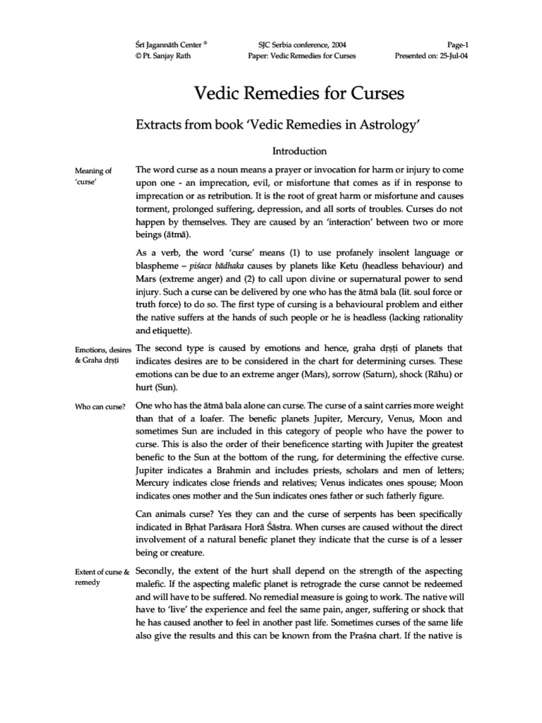 Ilide - Info Sanjay Rath Remediespdf PR | PDF | Planets In Astrology ...