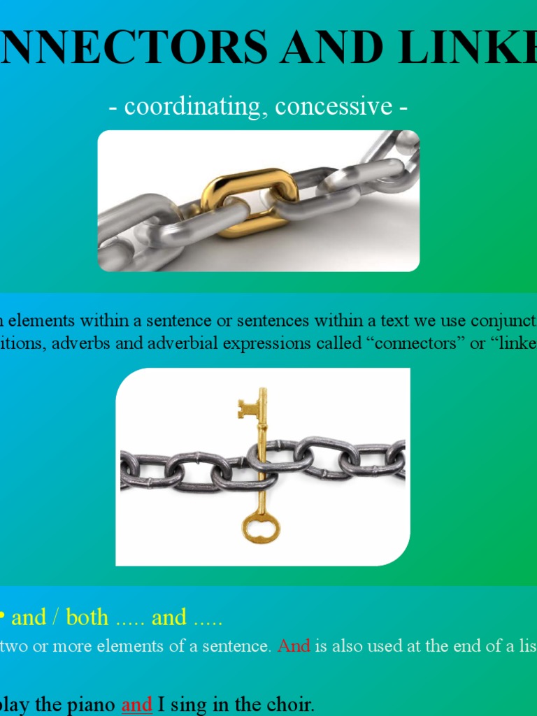 Connectors and Linkers 1 | PDF | Language Arts & Discipline