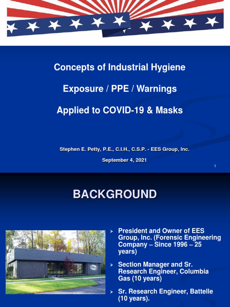 1 Petty Generic Petty Updated COVID 19 IH Presentation September | PDF ...