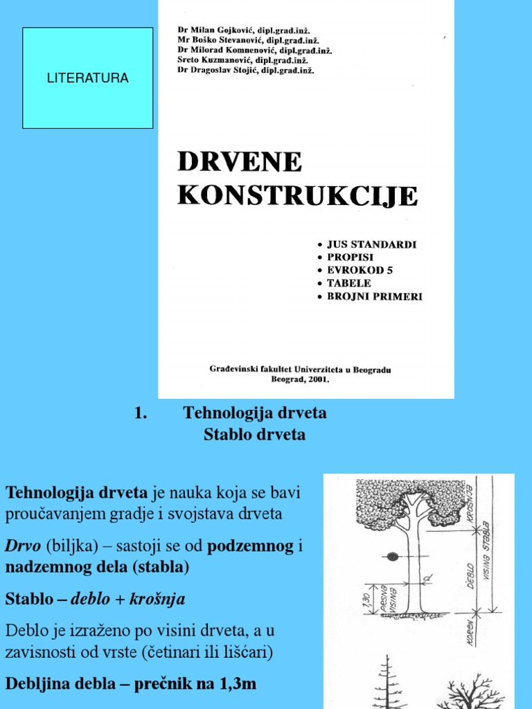 Drvene Konstrukcije 1 | PDF