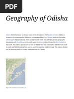 Odisha River System Overview | PDF | Geomorphology | Hydrography