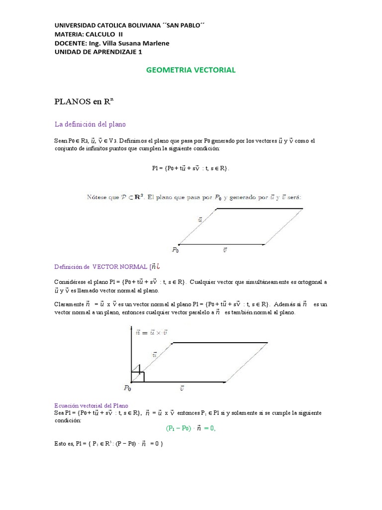 Plano RN | PDF | Geometria plana) | Vector Euclidiano