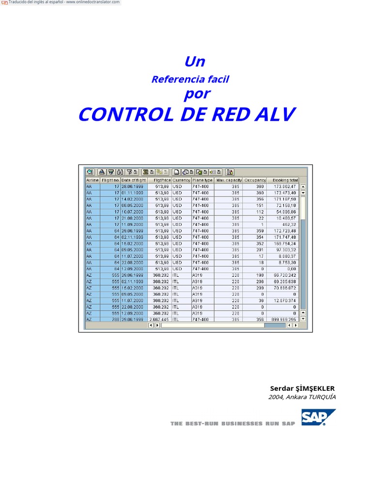 ALV en Es | PDF | Oracle Corporation | Diseño
