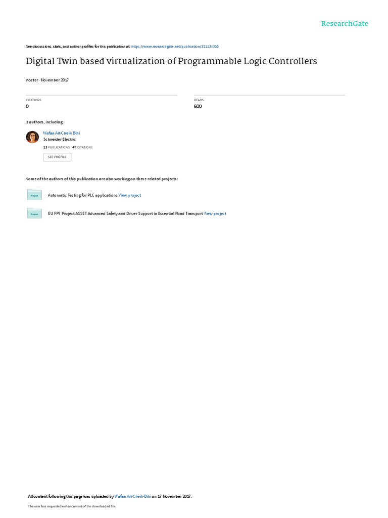 Poster DT Itris-Automation | PDF | Programmable Logic Controller | Simulation