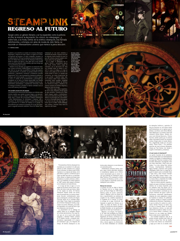 Estética y Cultura del Steampunk | PDF | Steampunk | Science
