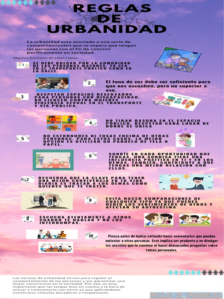 Reglas de Urbanidad | PDF | La naturaleza humana | Conceptos psicologicos