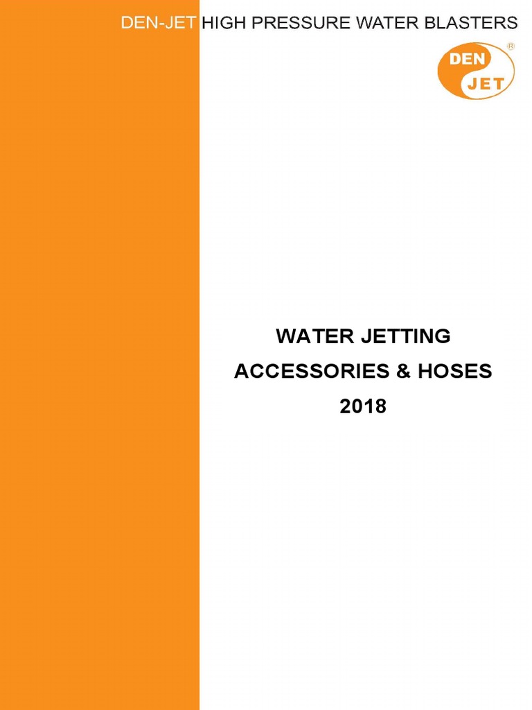 Den Jet Accessory Catalog 2018 | PDF | Valve | Building Engineering