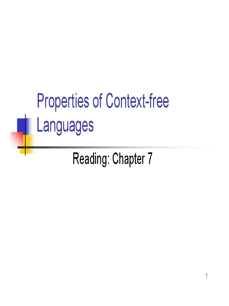 Eliminating Useless, Epsilon, and Unit Productions in Context-Free Grammars | PDF | Computer ...
