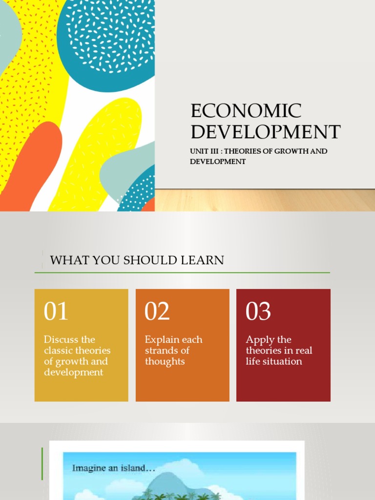 ECONOMIC DEVELOPMENT - Theory | PDF | Economic Growth | Development ...