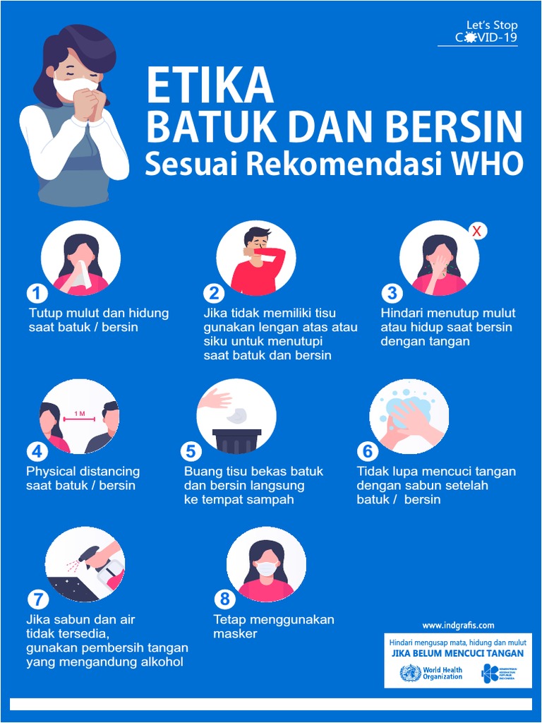 Poster Etika Batuk Dan Bersin | PDF Poster Etika Batuk Dan Bersin | PDF