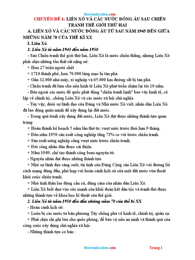 BDHSG Lich Su 9 CD1 | PDF