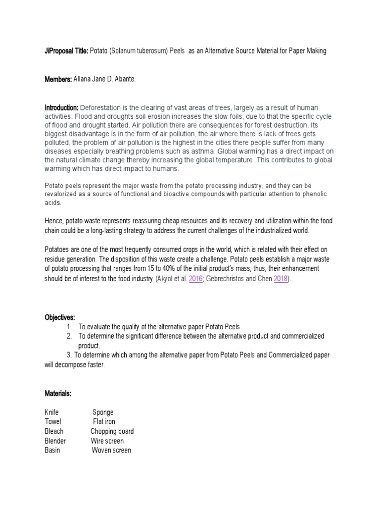 Zoology Research Proposal | PDF | Deforestation | Waste