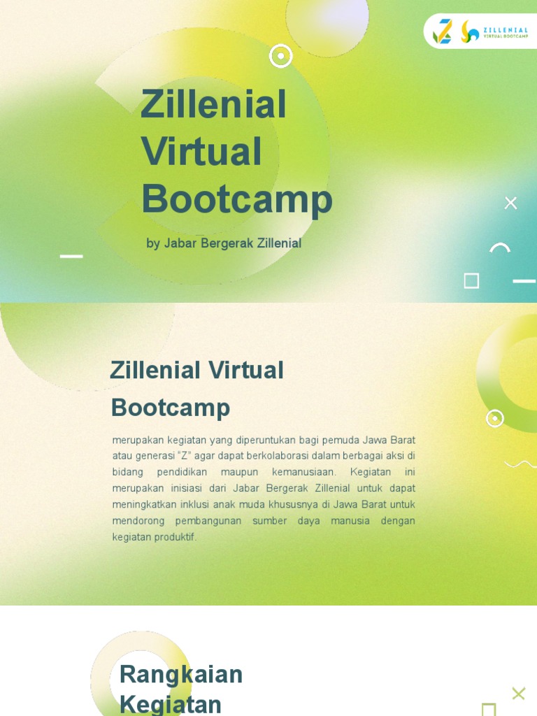 Salinan Zillenial Virtual Bootcap by Jabar Bergerak Zillenial | PDF