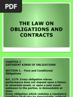 Powerpoint Obligations and Contracts | PDF | Negligence | Payments
