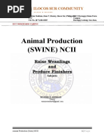 Record Keeping in Swine Production | PDF | Domestic Pig | Meat