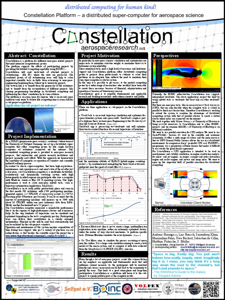 Constellation Science Poster For DGLR Raumfahrtkonferenz 2011 | PDF ...